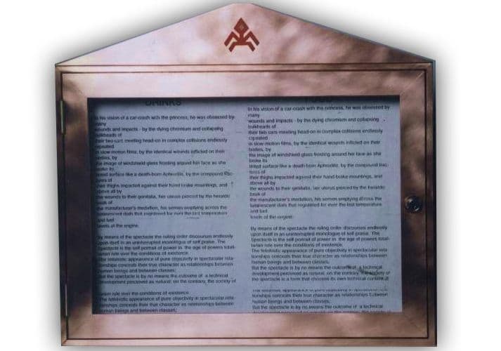 Pyramid Menu Case