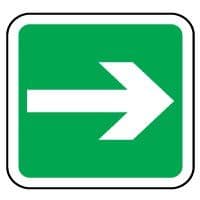 Safe Safety Sign - Arrow Right 037