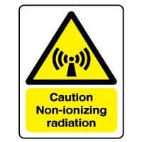 Warning safety sign - Caution Non 061