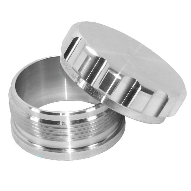 1 13/16" Weld On Aluminium Filler Neck & Cap - 460-32 - Speedflow
