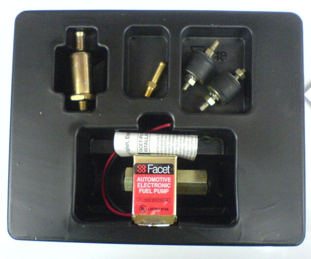 Facet Solid State Cube Fuel Pump Kit - Fast Road - 40106 K - from Speedflow