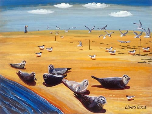 Bird Art Prints by Brian Lewis Beware Terns
