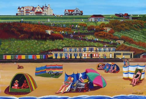 Cromer Art Prints by Brian Lewis Cromer West Beach