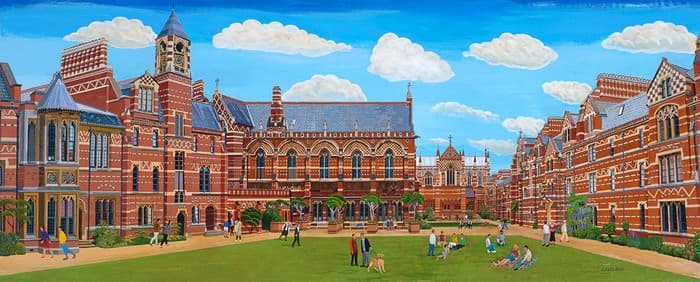 Keble College Art Prints by Brian Lewis Keble College Oxford