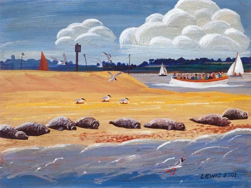 Seal Art Prints by Brian Lewis Here Comes Another Lot