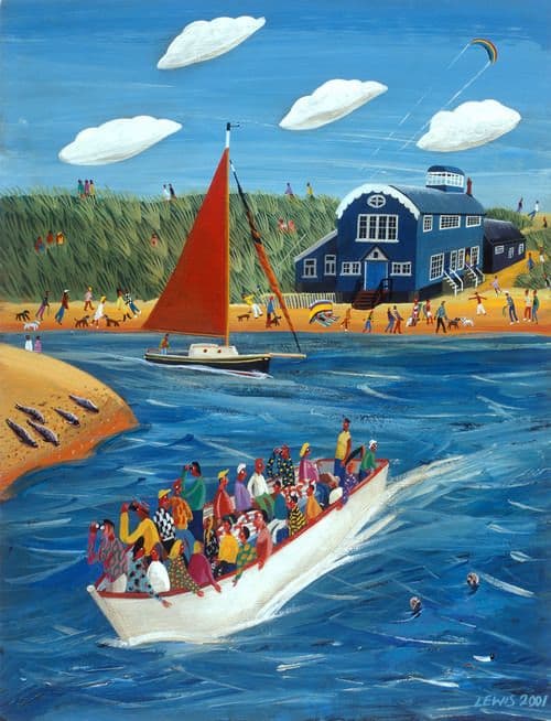 Seal Trip Art Prints by Brian Lewis Off to the Point