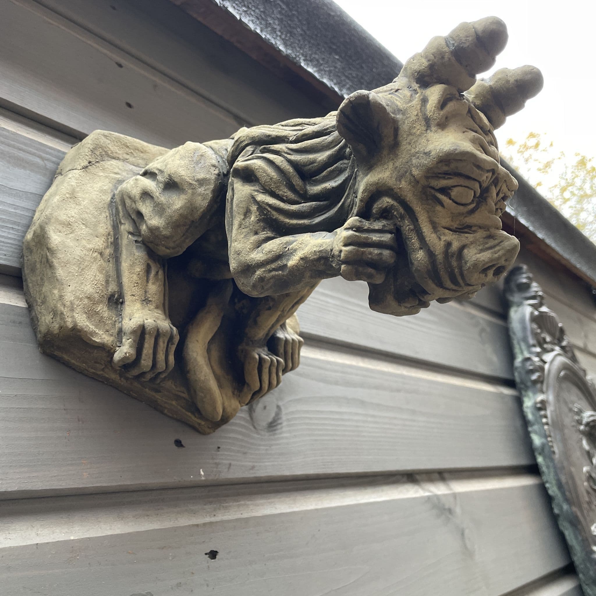 Strasbourg gargoyle gothic style stone ornament