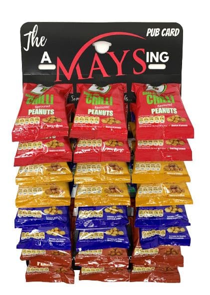 Big D Nuts 24 Pks Salted Dry Roasted Chilli Honey The AMaysing Pub Card