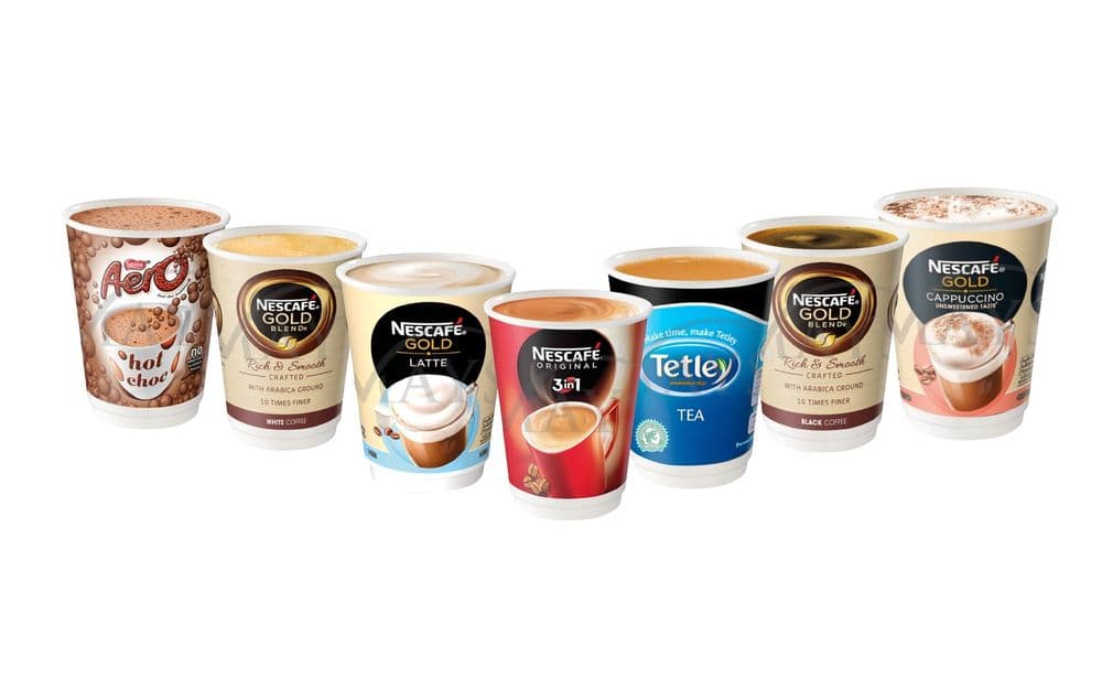 Nescafe &Go Mega Variety Pack 58 Drinks All Flavours 12oz Cups