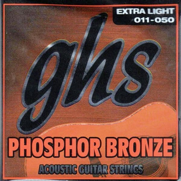GHS S315 Guitar strings-Extra light, steel Phos Bronze| Brown Dog Banjos