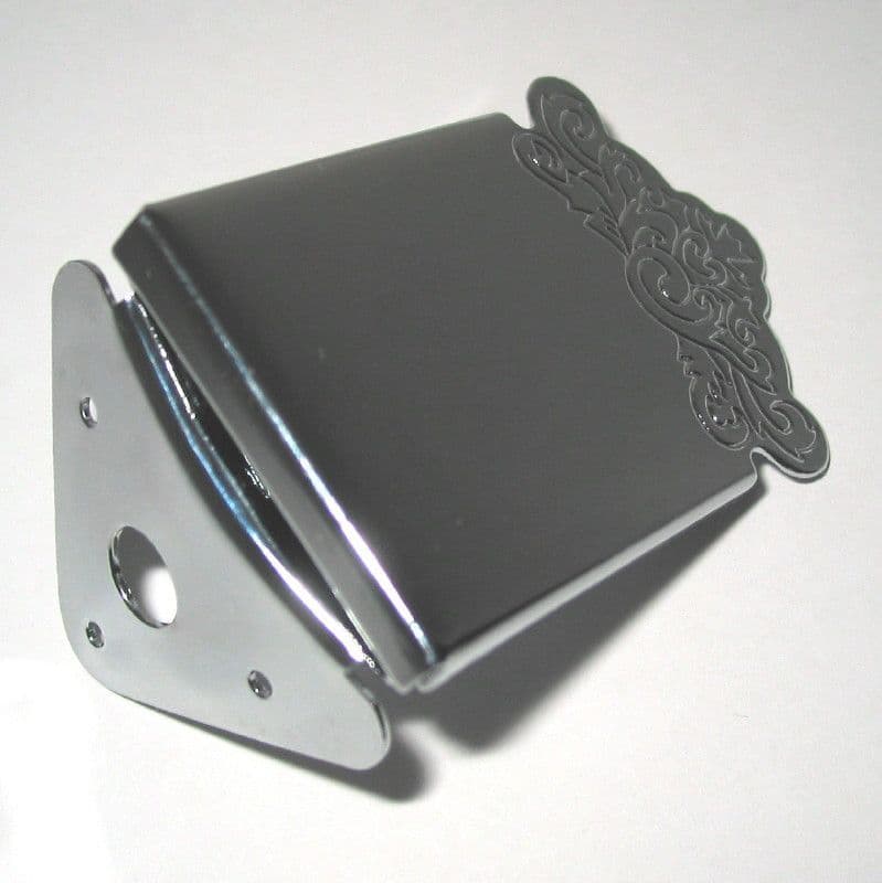 Mandolin Tailpieces Gibson Style-Plain cover plate, chrome| Brown Dog ...