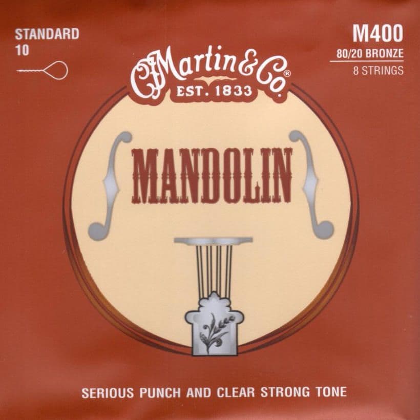 Martin M400 Mandolin, Mandolin Banjo Strings-mandolin tuning EADG|Brown ...