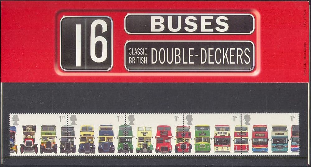 GB 2001 Buses/ Public Transport/ Vintage Motors/ Motoring/ Heritage 5v ...