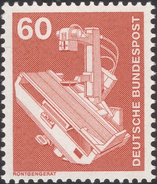 Germany 1975 Industry/ Technology/ X-Ray Machine/ Medical/ Health ...
