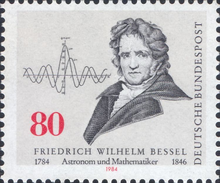 Germany 1984 F W Bessel/ Mathematician/ Astronomer/ Mathematics ...