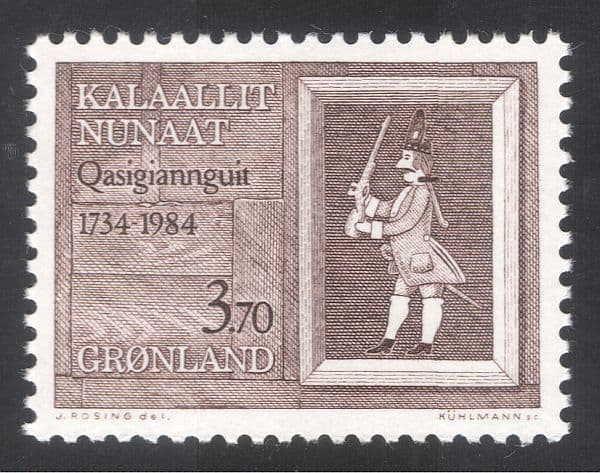 Greenland 1984 Christianshab 250th Anniversary/ Grenadier Soldier/ Army ...