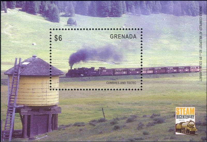 Grenada 2004 Trains/ Locomotive/ Railways/ Transport/ Steam 200th ...