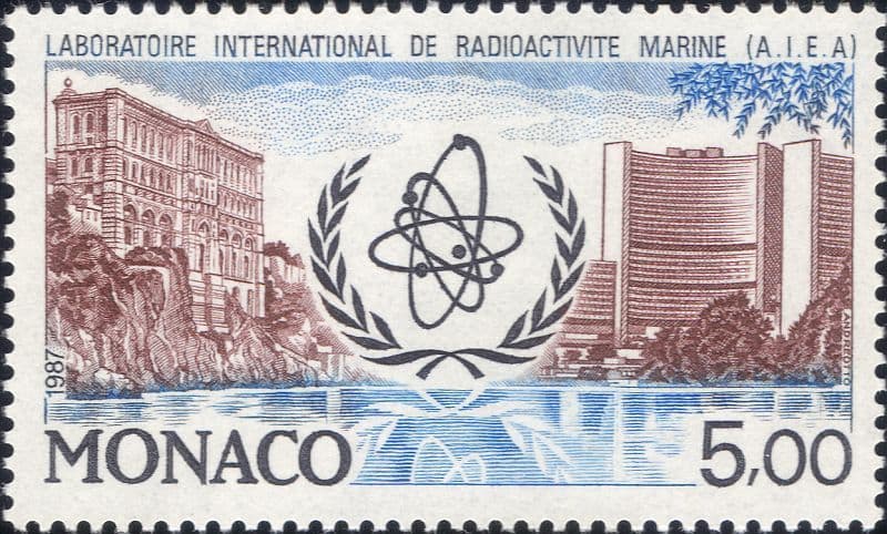 Monaco 1987 IAEA/ Nuclear Power/ Atomic/ Marine Radioactivity ...