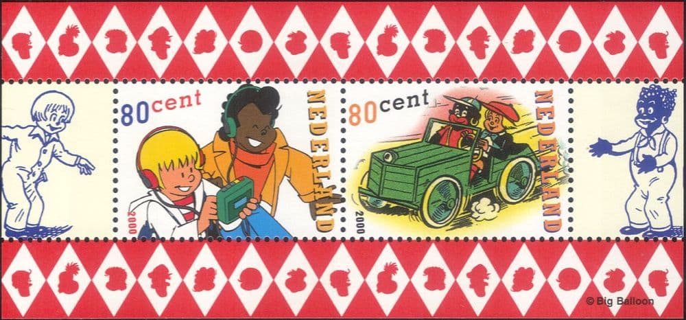 Netherlands 2000 Sjors/ Sjimmie/ Cartoon/ Animation/ Comic Strip 2v m/s ...