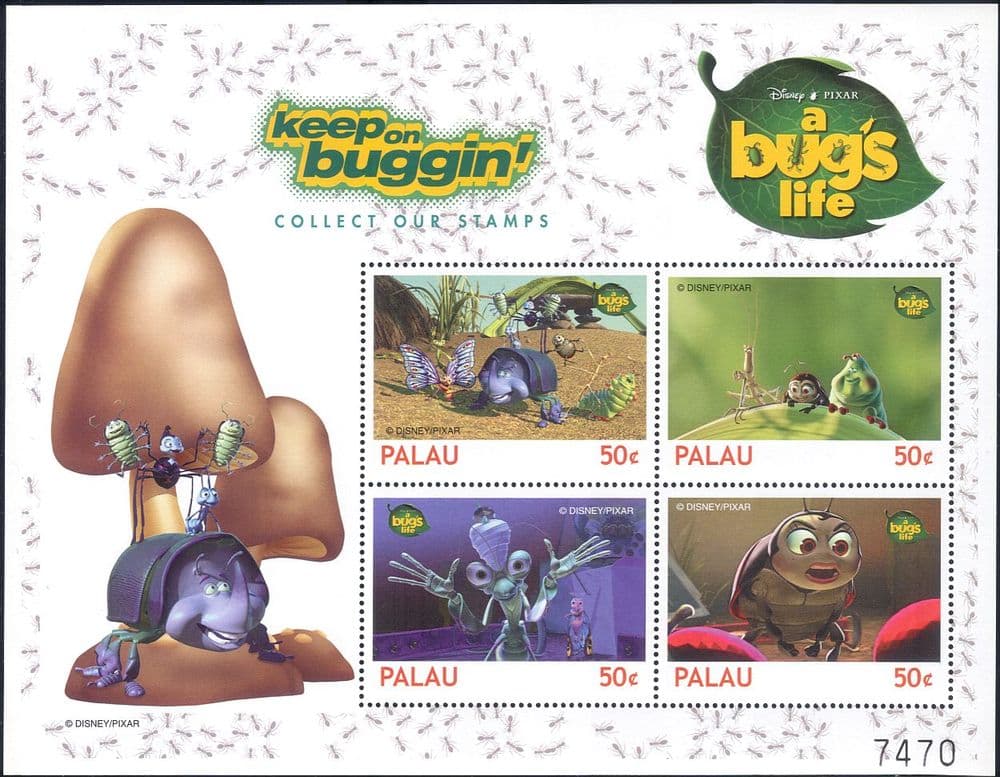 Palau 1998 "Bug s Life"/ Disney/ Films/ Cinema/ Cartoons/ Animation ...