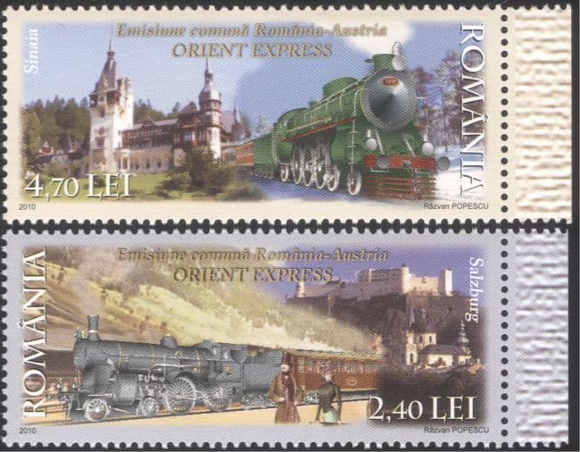 Romania 2010 Orient Express/ Trains/ Steam/ Transport/ Rail/ Railways ...