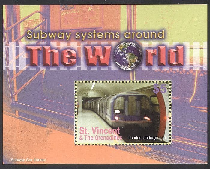 St Vincent 2004 Underground/ Rail/ Railways/ Metro/ Subway/ Transport ...