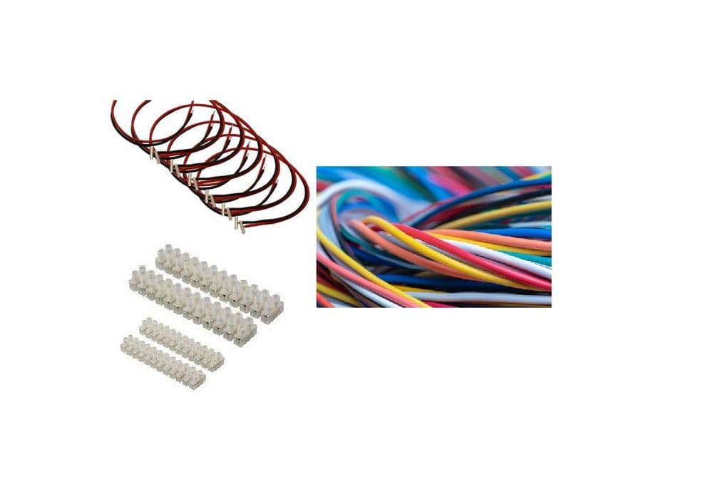 Fish plate Droppers Cables and connectors