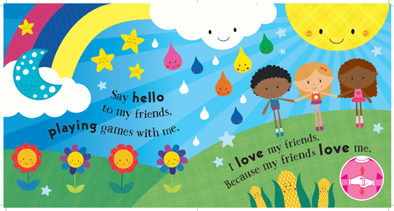 Baby Sensory Book Say Hello to the Sun