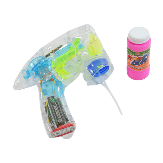 LED Light-up Bubble Gun