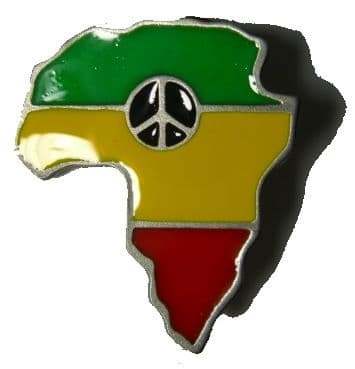 Africa Peace Pin Badge