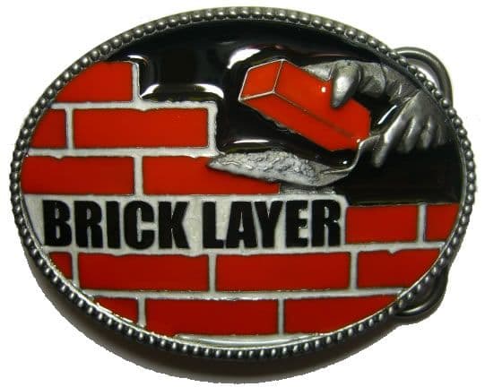 Brick Layer Belt Buckle display stand
