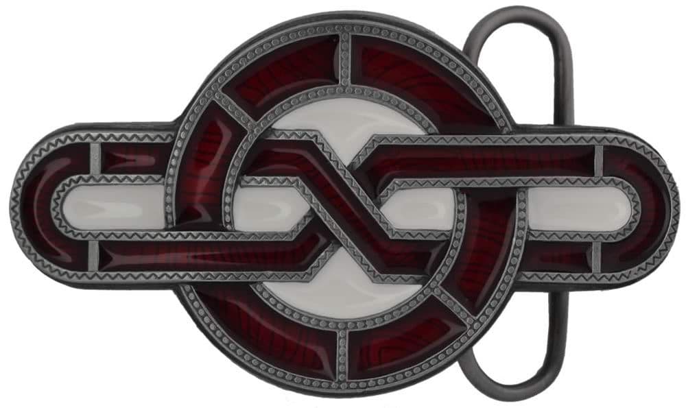 Celtic Eight Belt Buckle with display stand & x28;KM8& x29;