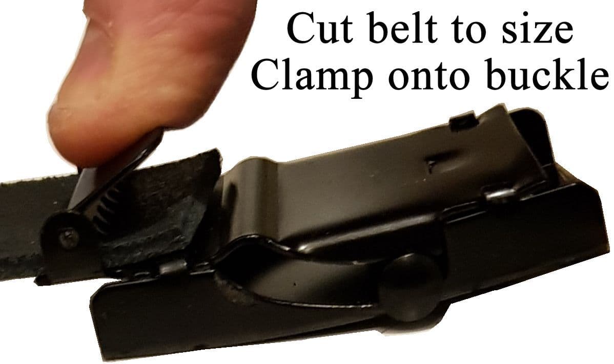 Cricket Belt Buckle and Webbing Belt