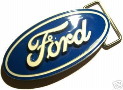 FORD LOGO BELT BUCKLE display stand