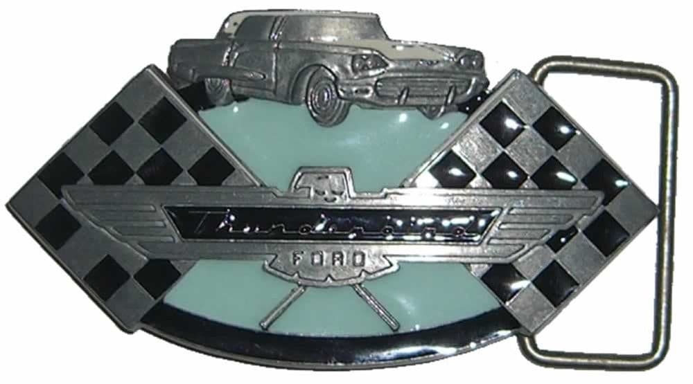 Ford Thunderbird Car Belt Buckle with display stand - Officially ...