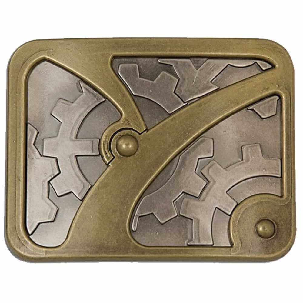 Gearbox Steampunk Trophy Buckle with display stand