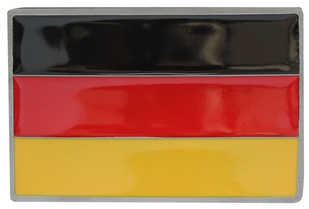 German Flag Belt Buckle with display stand Code LG2
