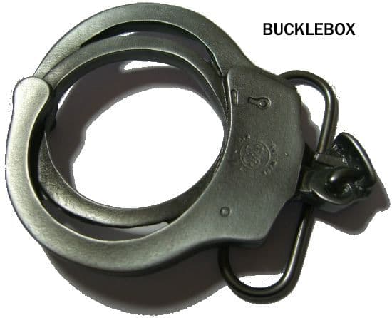 HANDCUFFS BELT BUCKLE display stand