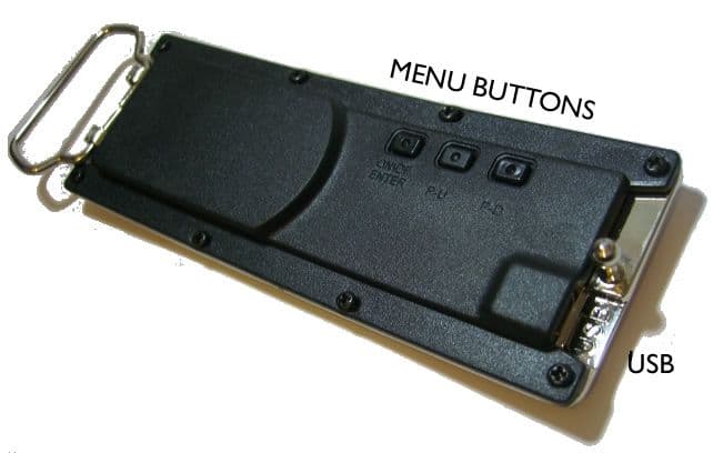 LED YELLOW DISPLAY BELT BUCKLE- rechargeable display stand