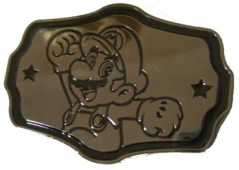 Nintendo - Super Mario Belt Buckle with display stand - Officially Licensed