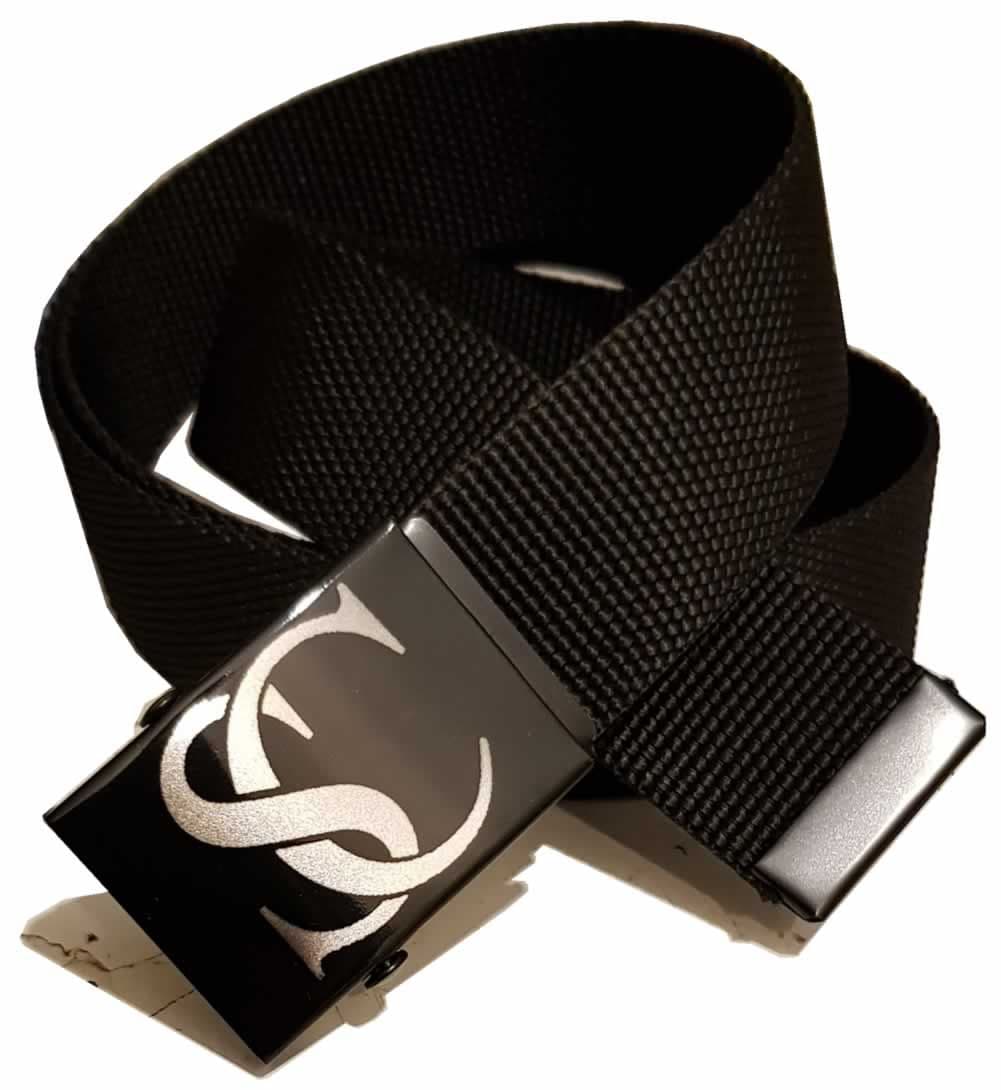 Santa Claus Initials Buckle and Webbing Belt