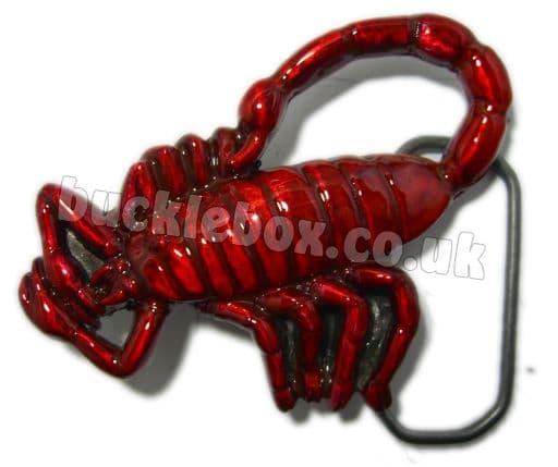 Scorpion belt buckle store