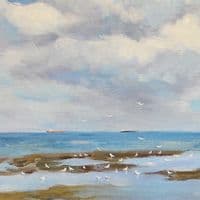 Bembridge Reflections | Art Print | Becky Samuelson