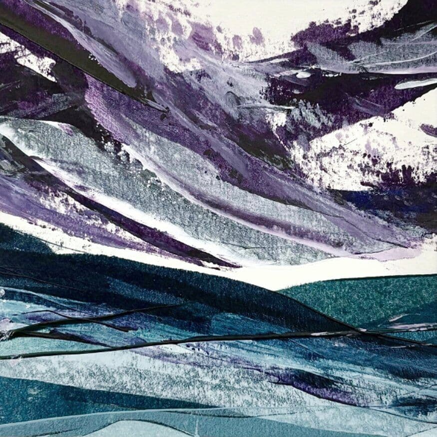 Bruised Skies |Original Painting | Seascape | Louise Levine