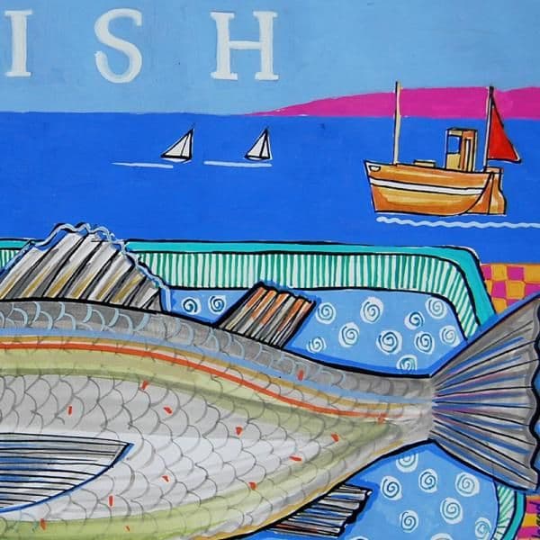 Fish Signed Print | Fine Art Print | Andrew Ruffhead