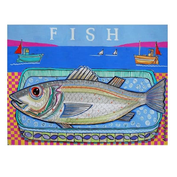 Fish Signed Print | Fine Art Print | Andrew Ruffhead