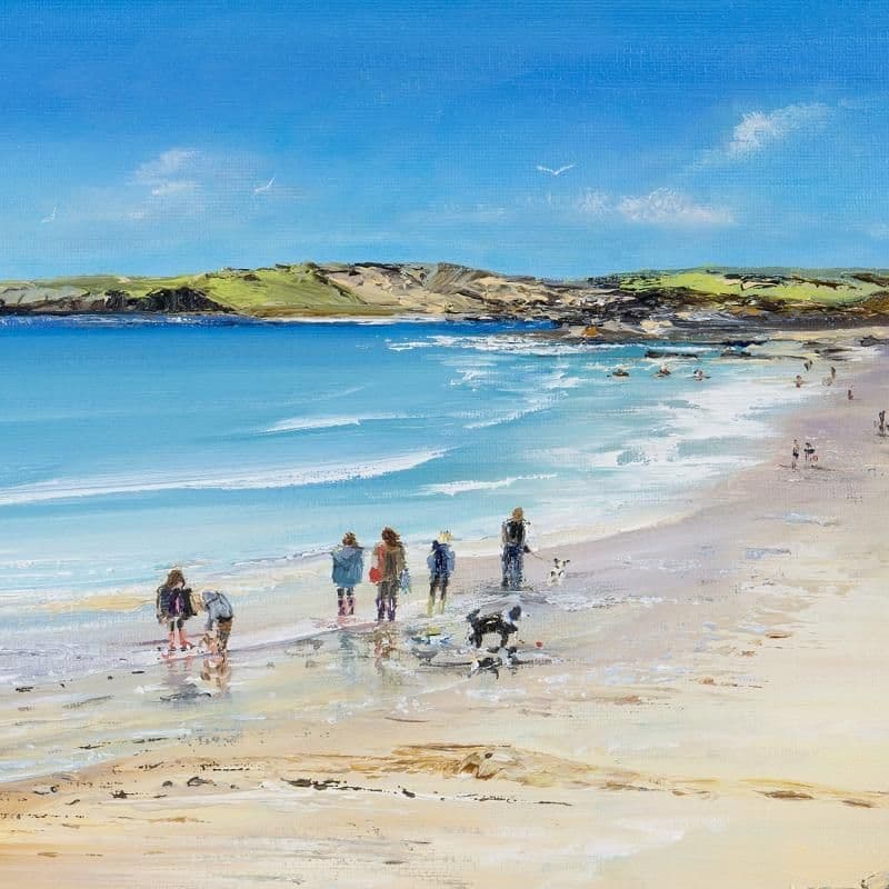 Harlyn Bay | Art Print | Gail Morris