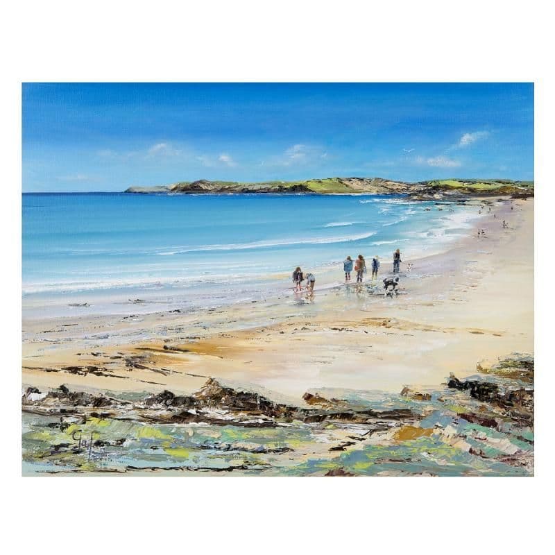 Harlyn Bay | Art Print | Gail Morris