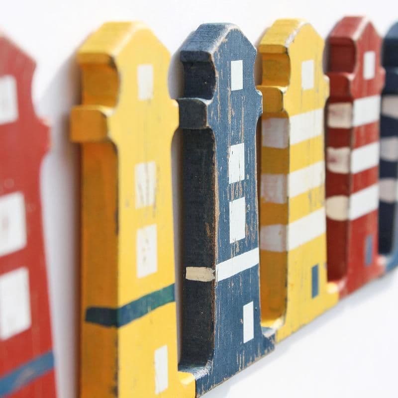 Lighthouse Shaped Wooden Magnet | Fridge Magnet