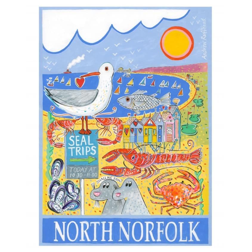 North Norfolk Print | A3 Print | Andrew Ruffhead